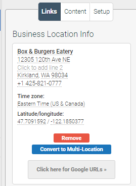 Multi-Location Business
