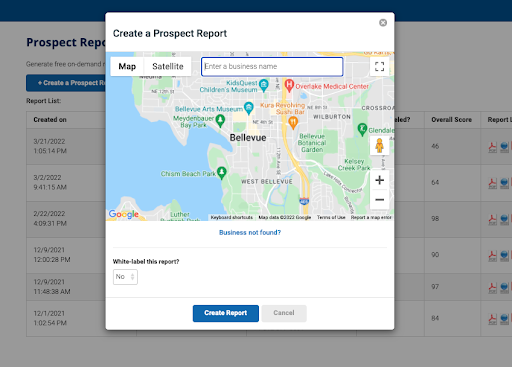 How to Create a Prospect Report within Grade.us