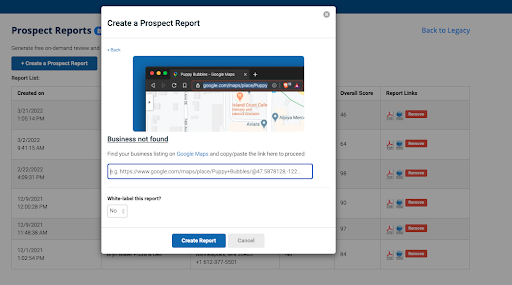 How to Create a Prospect Report within Grade.us